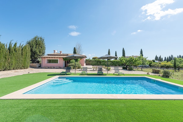 Ses Veles - Villa Con Piscina Privada En Lloseta. - Lloseta