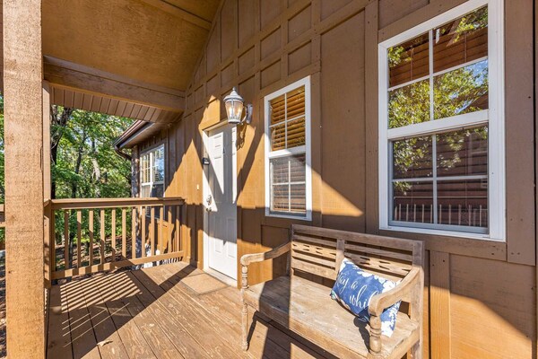 Resort Cabin! Fireplace, Private King Bedroom, Wooded Views! | 104a - Table Rock Lake