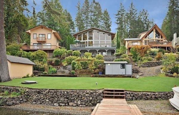 Dortoir 5 Chambres Plus, 2 1/2 Salles De Bain ~ Mason Lake Waterfront Home - 워싱턴