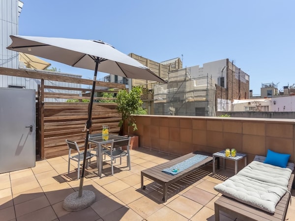 ÁTico En Gràcia 2 Hab 6 Pax Piscina Y Terraza- Wifi Gratis - Cerdanyola del Vallès