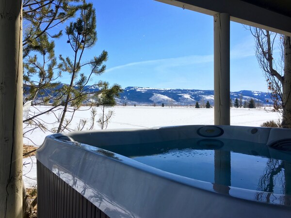Teton View Lodge- Spacious, Peaceful, Stunning View. Hot Tub/sauna/steam Shower - Driggs, ID