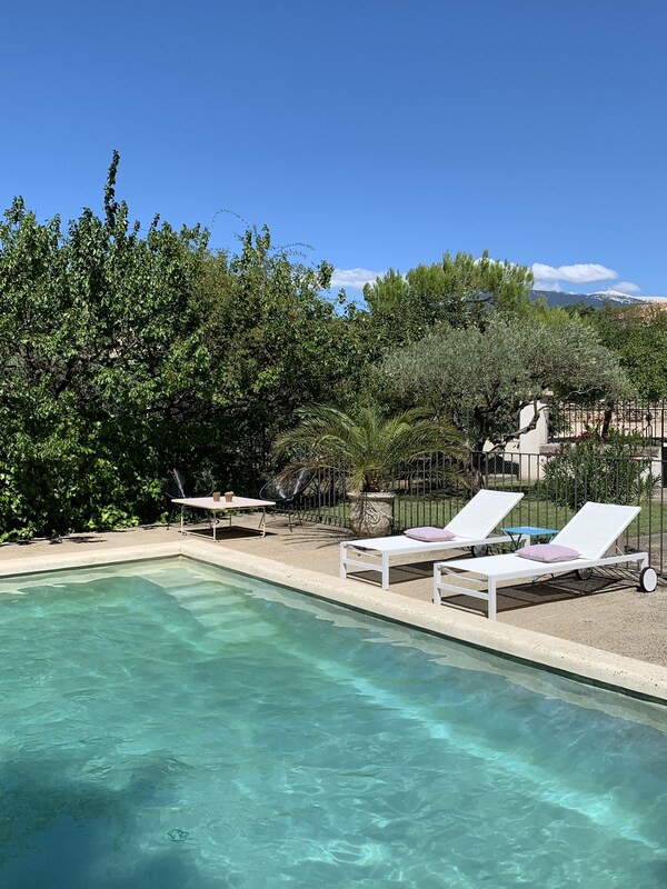 Provence Aan De Voet Van De Mont Ventoux Charmante Huur Met Privé Zwembad - Bédoin