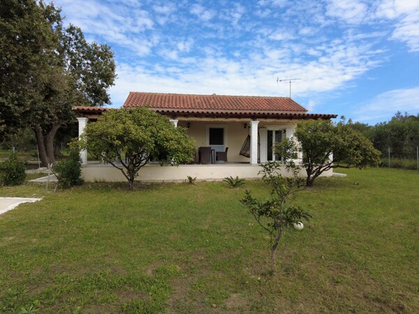 In The Middle Of Nature! Holiday Home In Calm Neighborhood, Wifi | Halikounas, C - Korfu