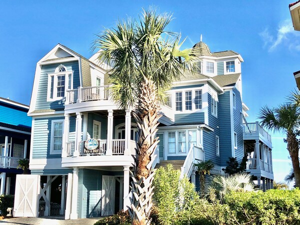 Oceanfront & Soundfront! Luxury Beachfront, Pool, Private Exclusive West End - Ocean Isle Beach, NC