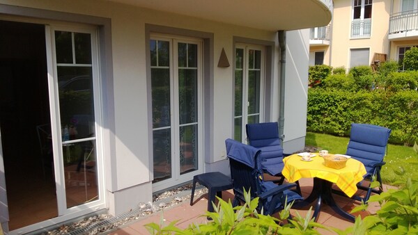 Traumhafte Strandnahe 3 Zimmer Ferienwohnung,kostenloses Wlan, Strandkorb - Boltenhagen