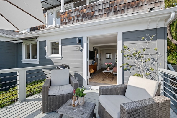 A True Summerland Retreat! Contemporary Unit With Ocean Views - Summerland, CA