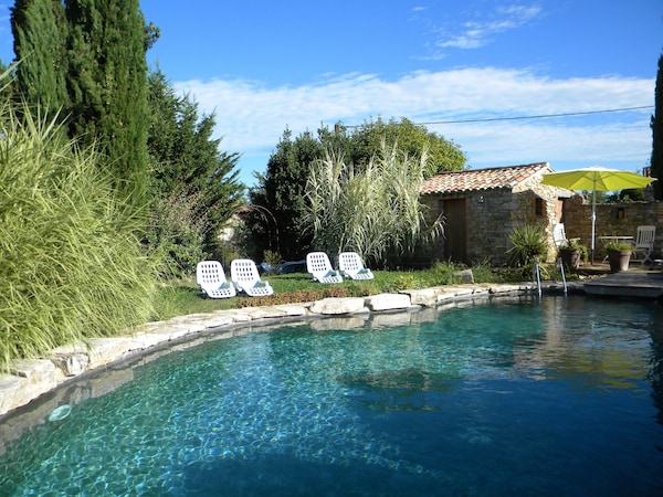 Las Cabañas De La Guinguette, 2 Cabañas De 2 A 4 Personas Con Piscina Cerca De Barjac - Barjac