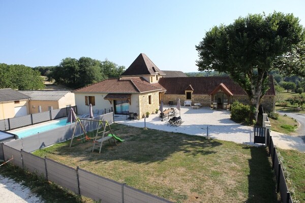 Le Tilleul, 5 Schlafzimmer Beheizter Privatpool In Der Nähe Von Sarlat - Sarlat-la-Canéda