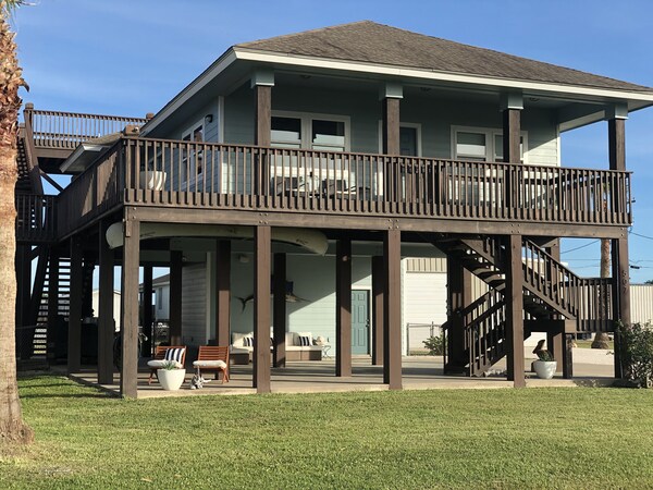 ¡Cubierta En La Azotea Con Vista Panorámica Al Agua De Port Oconnor! - Port O'Connor, TX