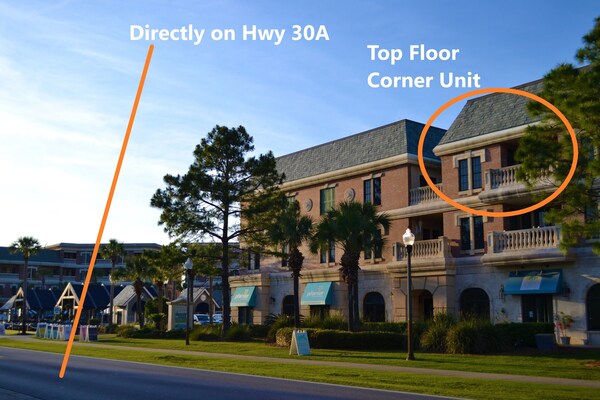 Aug Price Drop!!! Luxury 30a Condo, Balcony, Pool, Hottub, Steps 2 Rosemary Bch - Rosemary Beach, FL