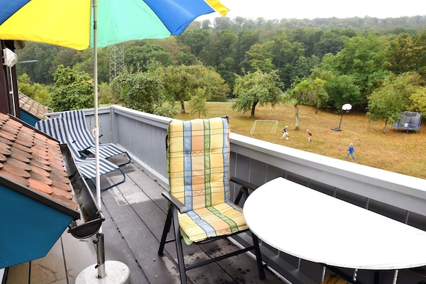 Gemütliche Ferienwohnung (50qm) Mit Großem Balkon Und Kostenfreiem Wlan - Rothenburg ob der Tauber