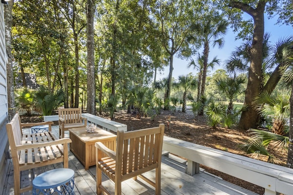 46 Crested Flycatcher: Beautiful 4br, Golf Views, Credit For Bikes/beach Gear - Kiawah Island, SC