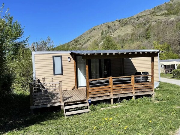 Bungalow Premium Bio-habitat 35m² (3 Chambres, Maximum 6 Personnes) 6 Personnes - Savoie