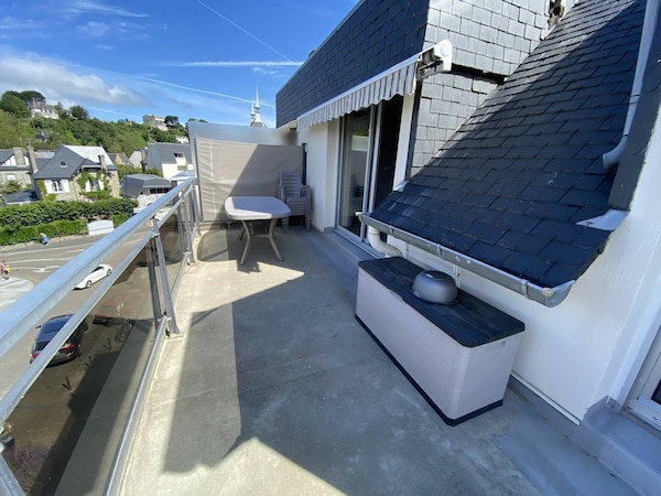 Charmant Appartement Duplex En Plein Centre De Saint Cast, à 100m De La Grande Plage, Pour 5... - Saint-Cast-le-Guildo