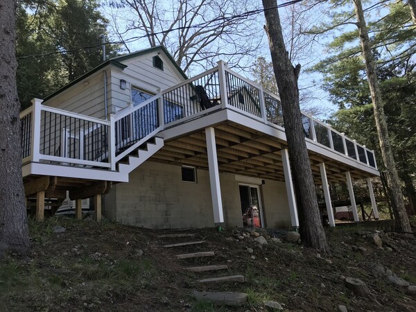 Relax On Dock - Lake George Home - Lake George, NY