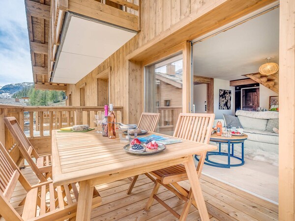 4* Duplex Apartment On The Slopes In Tignes With Hotel Services And Spa Access - Tignes