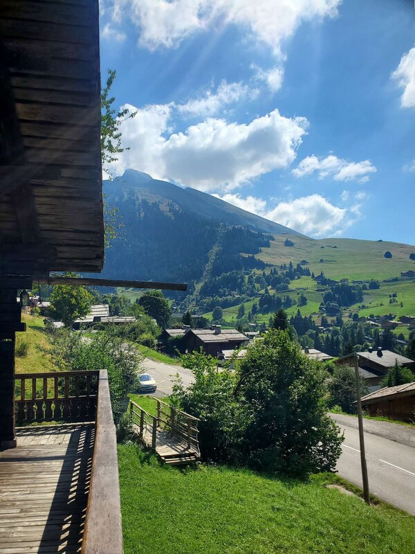 Un Havre De Paix Avec Grand Jardin Et Ruisseau - La Clusaz
