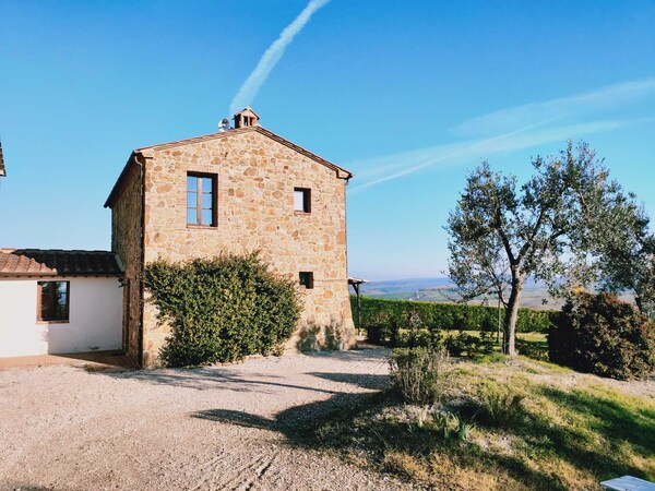 Casa Di Sotto: Magnifique Maison De Vacances Au Coeur De La Toscane - Pienza