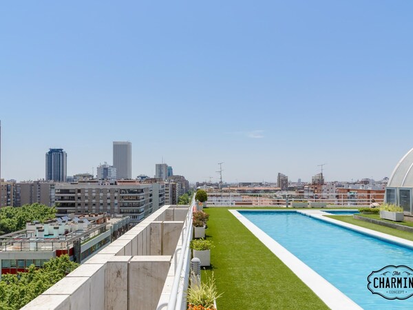 Eurobuilding 2 Luxury - Espectaculares Vistas - Madrid