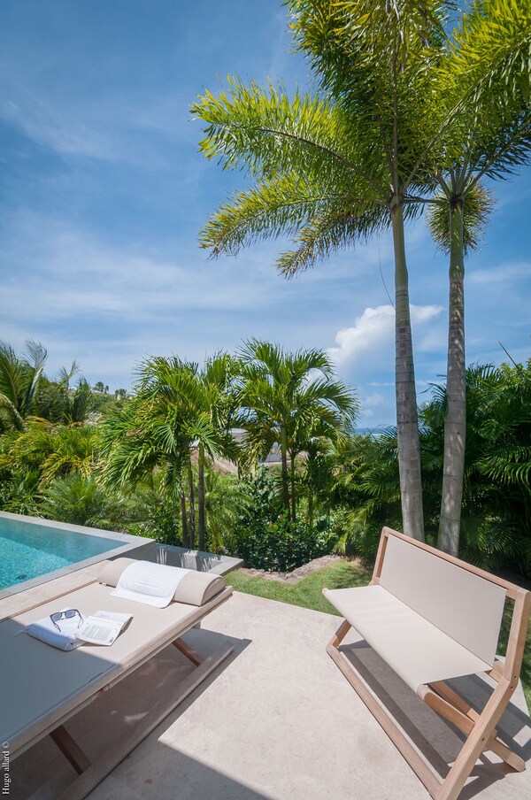 Villa Palm | Ocean View - Located In  Wonderful Grand Cul De Sac With Private Pool - Saint Barthélemy