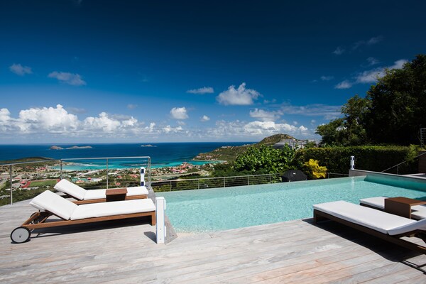 Villa Globe Trotter  | Ocean View - Located In  Beautiful Lurin With House Cleaning Included - Saint Barthélemy