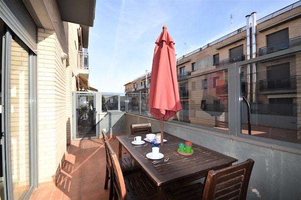 Apart Delicies Bx 1 - Barbecue, A/c, Community Garden And Pool. - Sant Pere Pescador