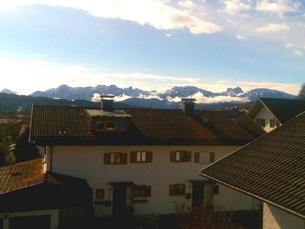 Ferienwohnung Bergblick, 2 Schlafräume - Martin, Ferienwohnung - Seeg