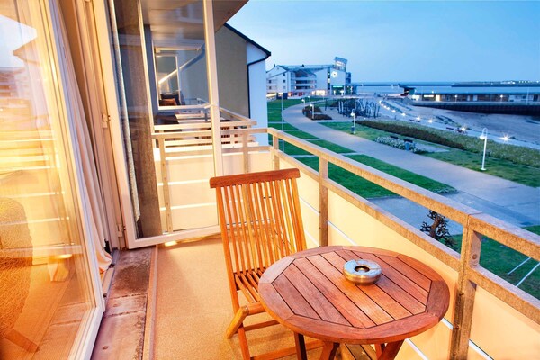 Doppelzimmer Zur Seeseite Mit Balkon/terrasse - Hotel Rickmers Insulaner - Heligoland