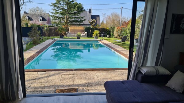 Saint Andre Des Eaux - Maison Avec Piscine Pour 6 Personnes - Saint-Nazaire