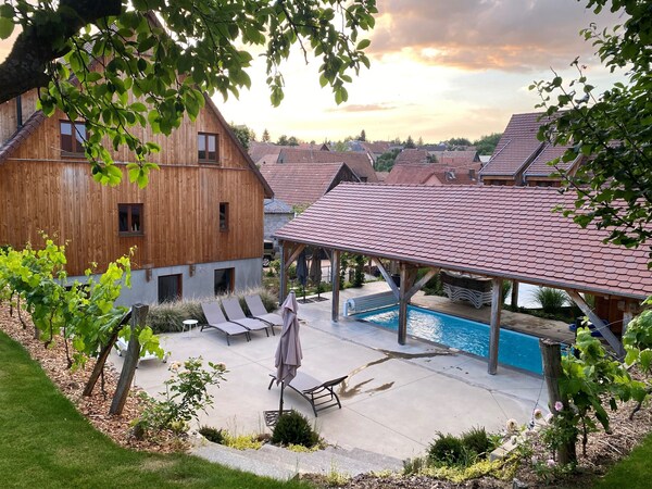 Maison De Vacances  5* Le Carré Haut à Bruebach - Haut-Rhin