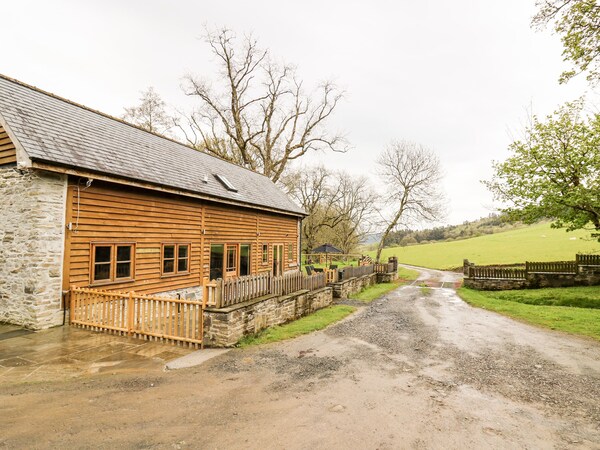 Ploony Barn, Pet Friendly, With Hot Tub In Knighton - England