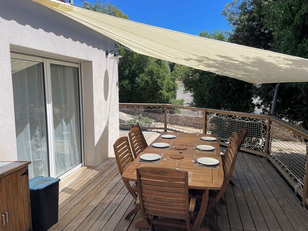 Quiet House 4kms From Bonifacio, Close To Corsica's Most Beautiful Beaches. - Bonifacio