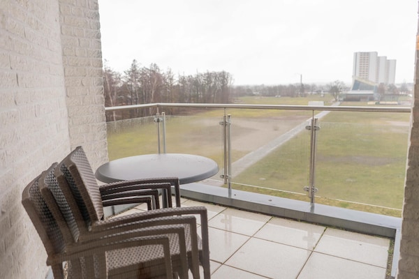 Inselblume 56 - Ferienwohnung Am Südstrand Mit Meerblick - Fehmarn
