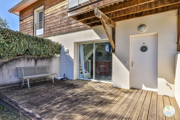 Maison Cosy à Biscarrosse, Proche Commerces Pour 6 - Biscarrosse Plage