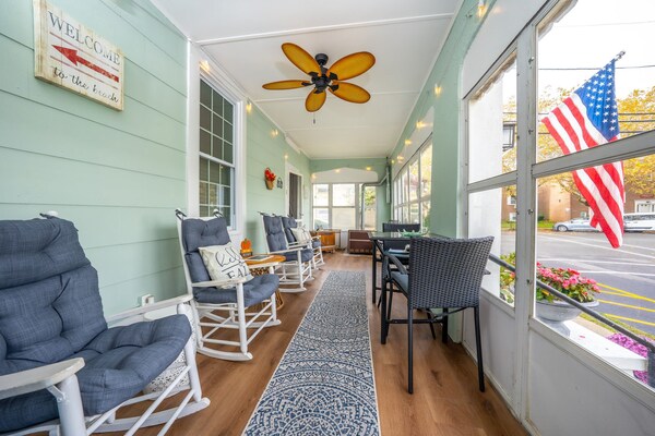 Beach Apt #4 - Studio W Kitchen, Bath, Lr, & Patio - Belmar Beach