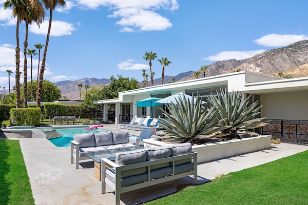 Mod Blue Agave - Stunning Glam Mid-century - Palm Springs, CA