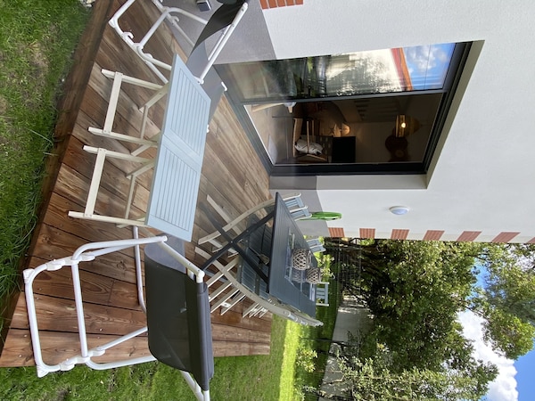 Very Pretty New Villa With Swimming Pool And Boulodrome Typical Of The Basin For 9 People - Gujan-Mestras