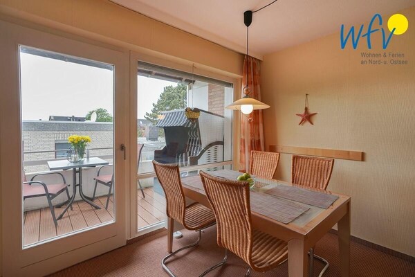 Cozy Vacation Apartment With Balcony & Garden Use On Borkum! - Borkum