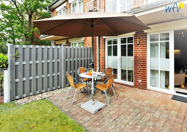 Family-friendly Villa Cila Vacation Apartment 3 On Wangerooge With Garden View - Wangerooge