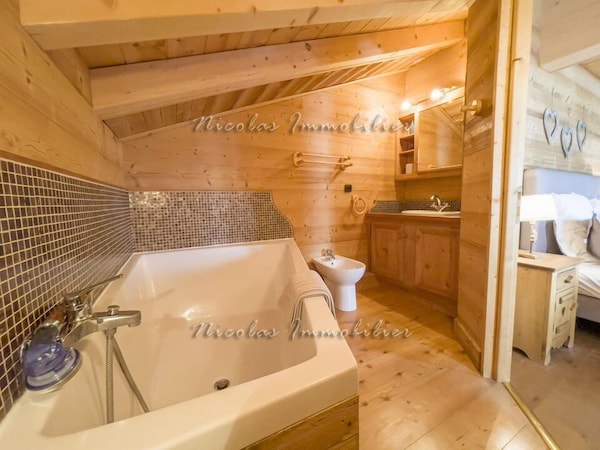 Luxurious Independent Mountain Chalet 12 Pers - Isola