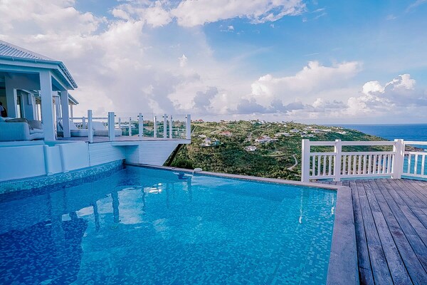 Villa Milonga | Ocean View - Located In  Exquisite Marigot With Private Pool - Saint Barthélemy