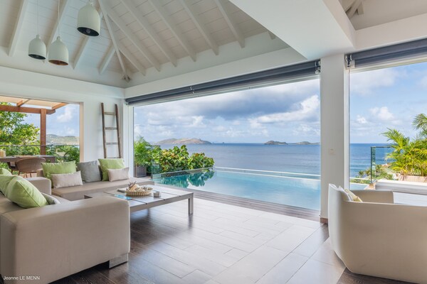 Villa Upside | Ocean View - Located In  Tropical Pointe Milou With Private Pool - Saint Barthélemy