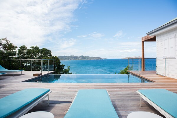 Villa Manava | Ocean View - Located In  Magnificent Pointe Milou With Private Pool - Saint-Barthélemy