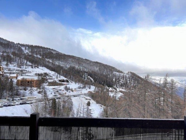 50m Des Commerces, 2ème éTage, Vue Montagne, Balcon, Télévision, Casier à Ski, 23m², Risoul - Risoul