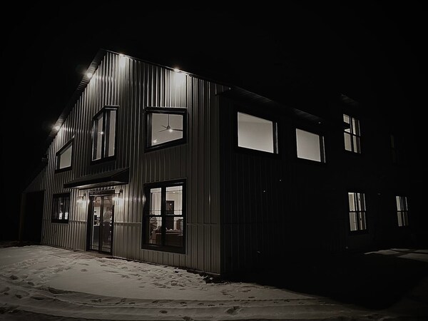 Codax Retreat Is A Newly Constructed Cabin On The Chippewa River - Cornell, WI