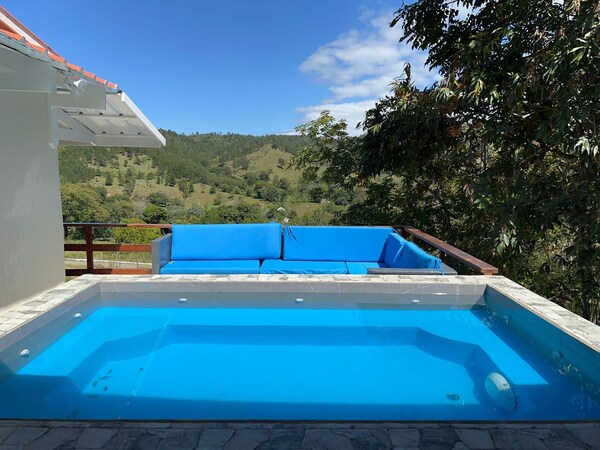 Jarabacoa Mountain View Modern Cabaña With Pool 3broom - Dominikanische Republik