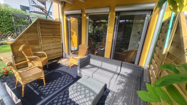 Ferienwohnung Sonne, 60qm, Max. 4 Personen - Gaienhofen