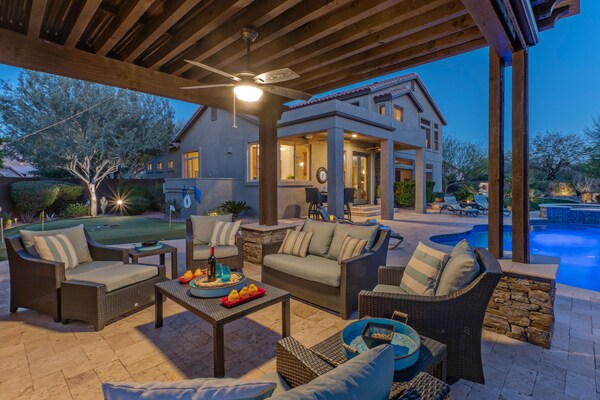 Golf & Hiking, Lux Resort Amenities, Htd Salt H20 Pool, Spa, Putt Green, Satellite Tvs, 31 Night Min - Mesa, AZ