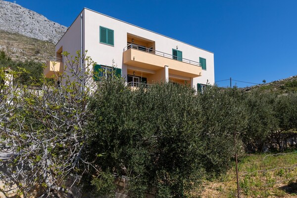 One Bedroom Apartment With Terrace And Sea View Dugi Rat, Omiš (A-19516-b) - Jesenice