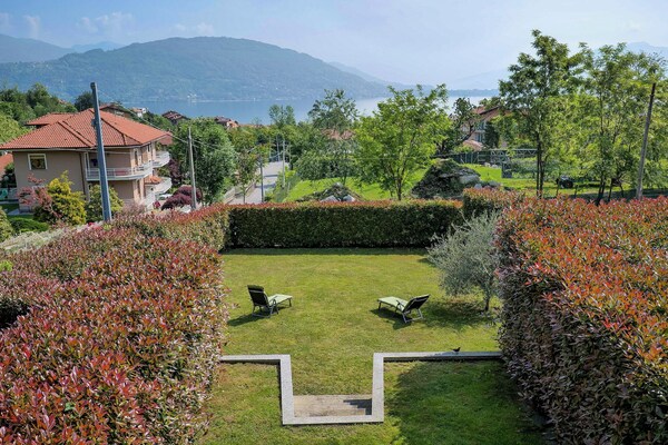 3½-room Mid-terraced House With Garden, 2 Terraces And 2 Balconies - Baveno